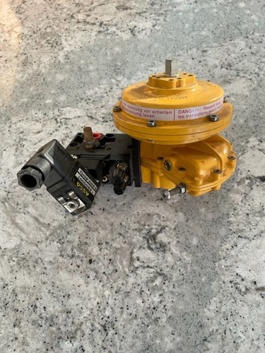 Kinetrol Rotary Actuator 039-100 Model 030 with ASCO pneumatic | eBay