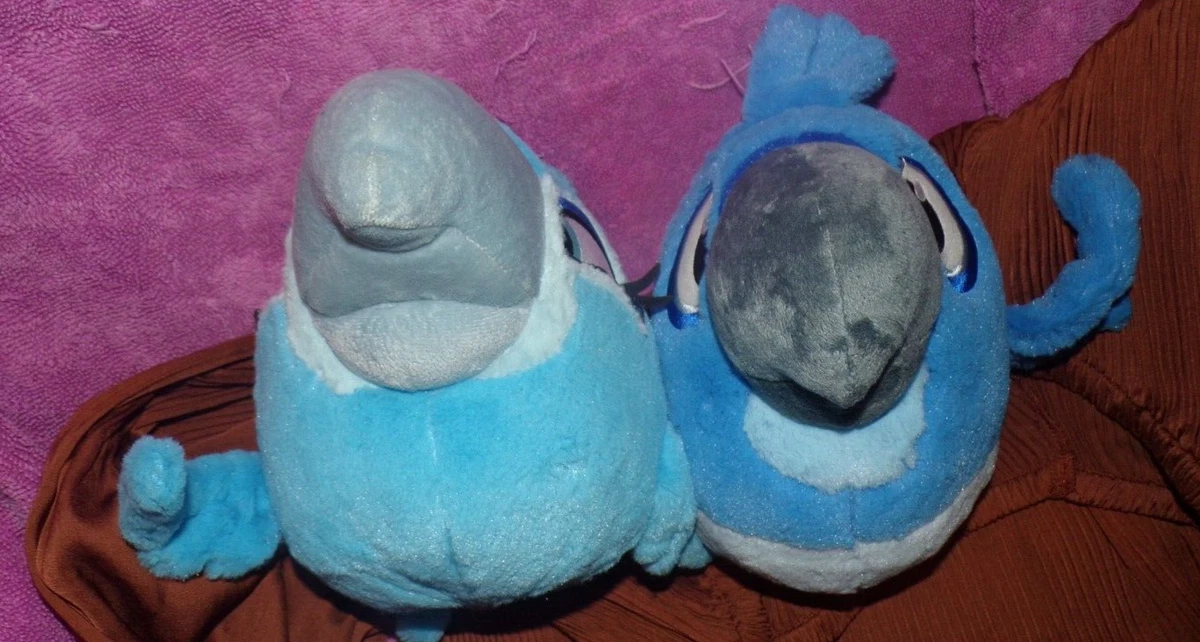 Angry Birds Rio Plush Blu