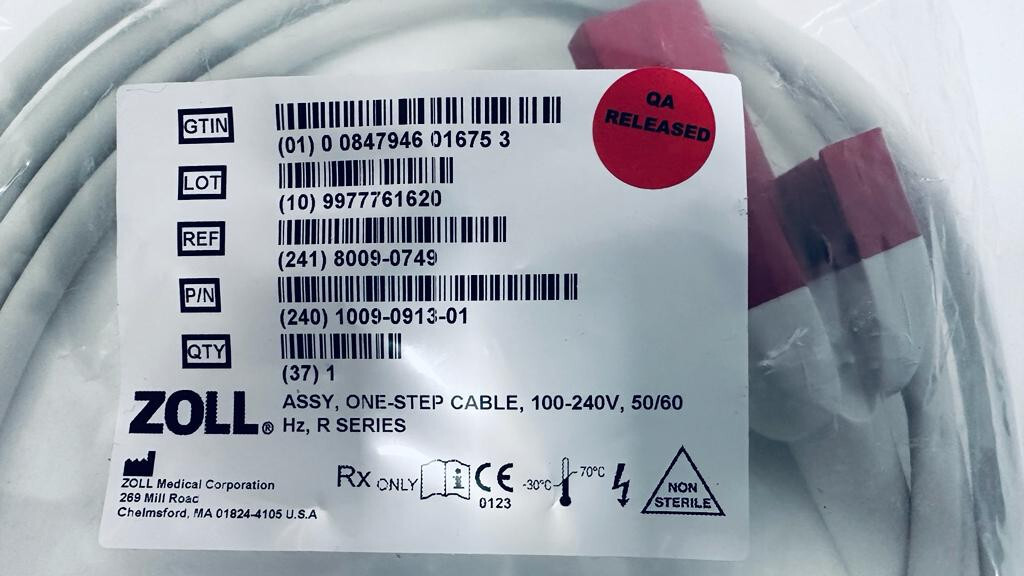 Zoll R Series One Step Cable | eBay