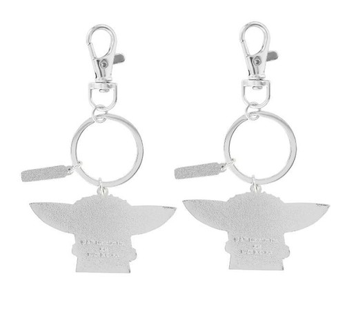Disney Star Wars Grogu The Mandalorian Metal BFF Besties Keychain Key ...