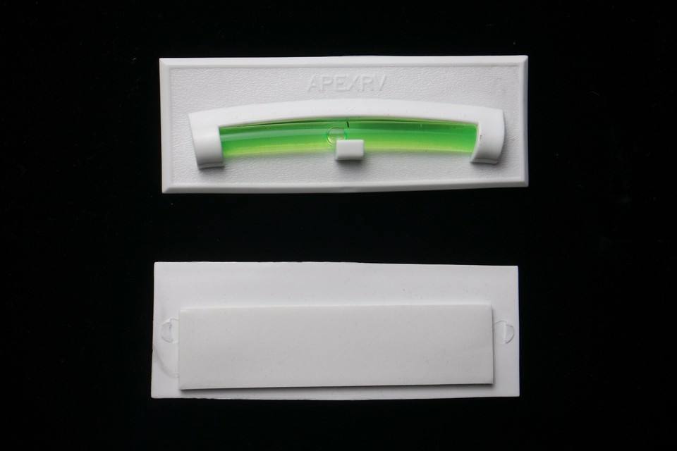 APEX RV Graduated Bubble Level Stick On Level,for Camper, Trailer ...