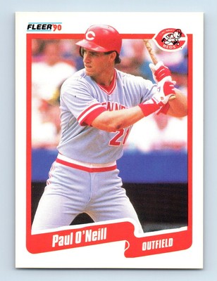1990 Fleer Paul O'Neill Cincinnati Reds #427 | eBay