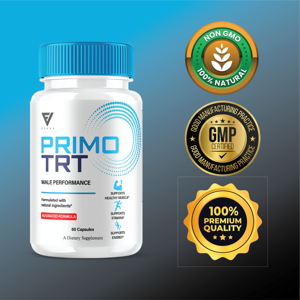 (3 Pack) Primo TRT Supplement, PrimoTRT Premium Support Pills (180 ...