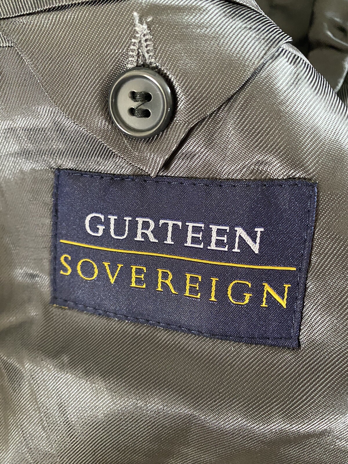 Gurteen Sovereign Men's Black Tuxedo Suit 40s W34 | eBay UK