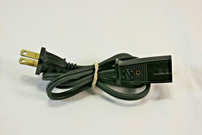 10A 5A 120V 250V vintage electrical electric cord two hole power supply ...