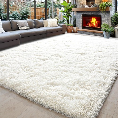 8x10 Living Room Area Ru Extra Soft and Fluffy Large Plush Area Rug ...