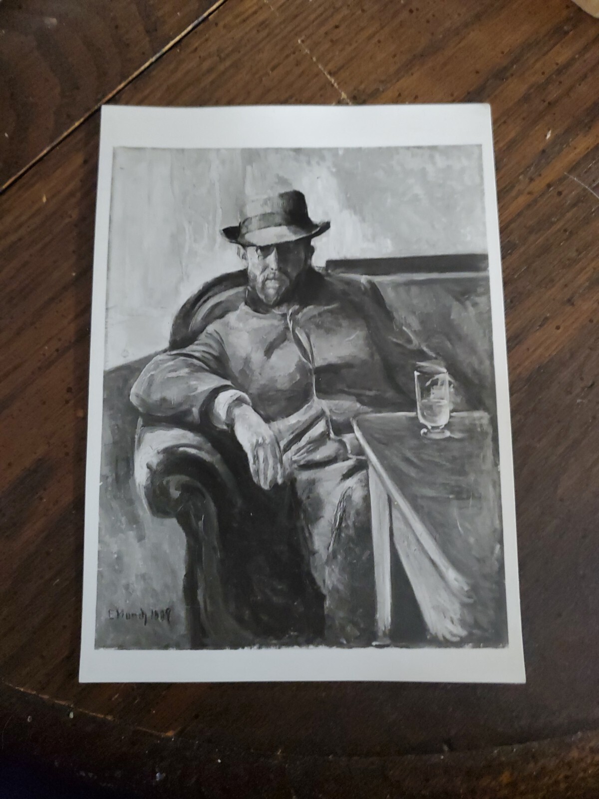 Nasjonalgalleriet, Oslo. Edvard Munch: Hans Jaeger 1889 Postcard | eBay