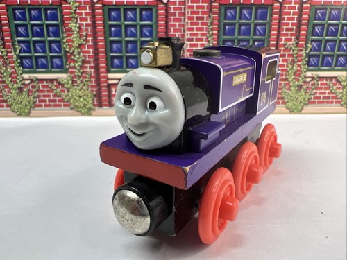 Thomas & Friends Wooden Railway Train Tank Engine - Charlie - Purple ...