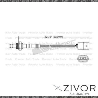 New WALKER Pre-Catalytic Oxygen Sensor For Ford Laser KJ I 1.6 B6 4 Cyl ...