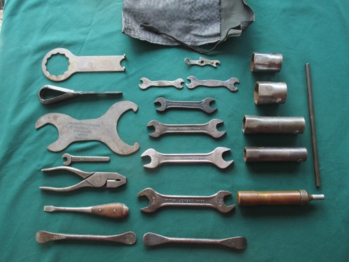 VINTAGE VINCENT HRD MOTORCYCLE TOOLKIT ~ AS FOUND | eBay