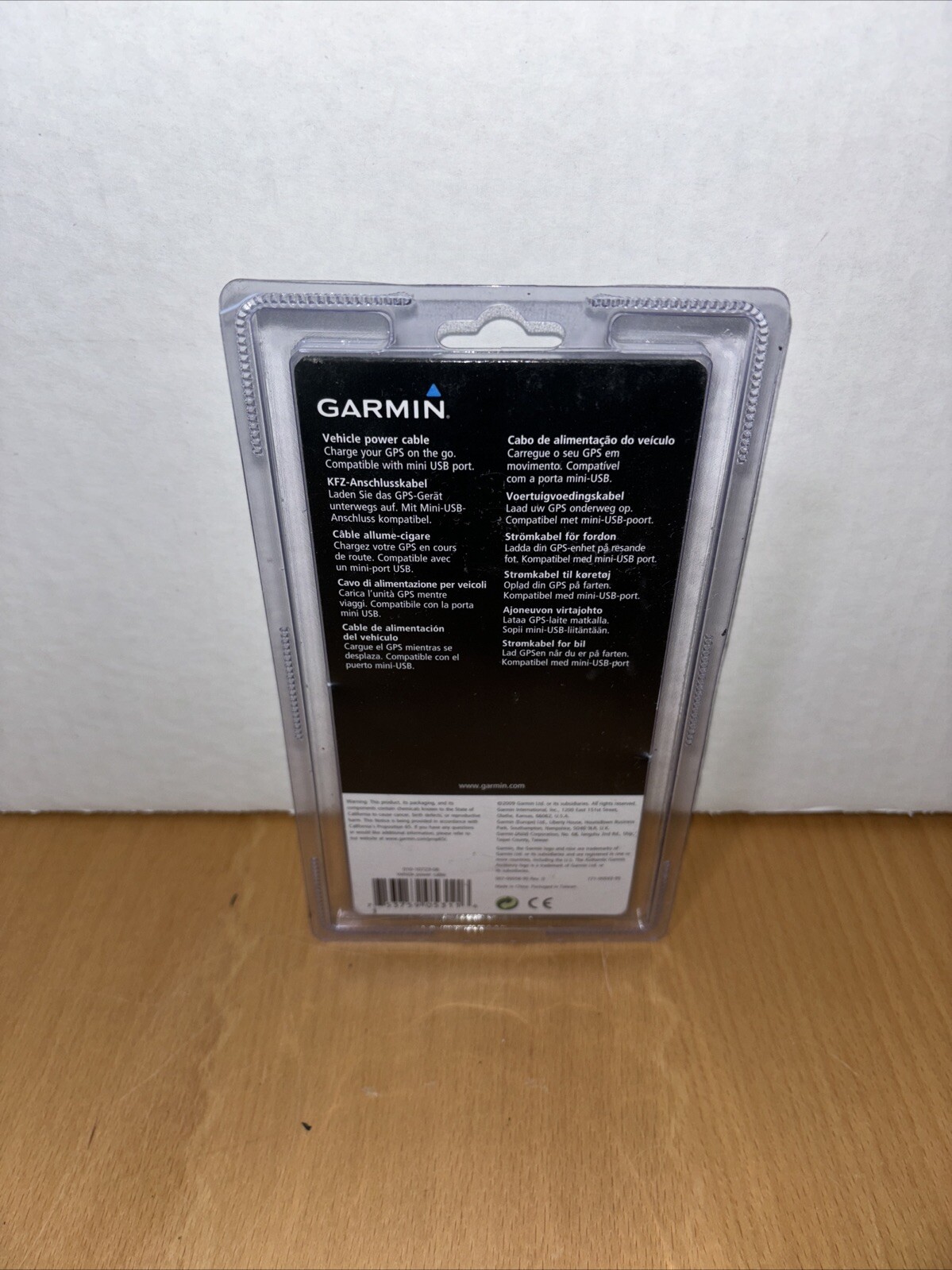 Garmin GPS Vehicle Power Cable for Nuvi 2xx 255W 265W 350 Mini USB ...