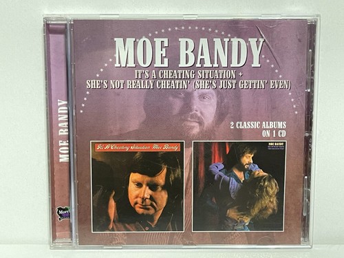 MOE BANDY, IT'S A CHEATING SITUATION/SHE'S NOT REALLY CHEATIN'… 2 LPs ...