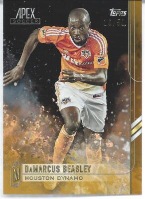 2015 Topps Apex Soccer DaMARCUS BEASLEY Rangers Puebla Houston Dynamo ...