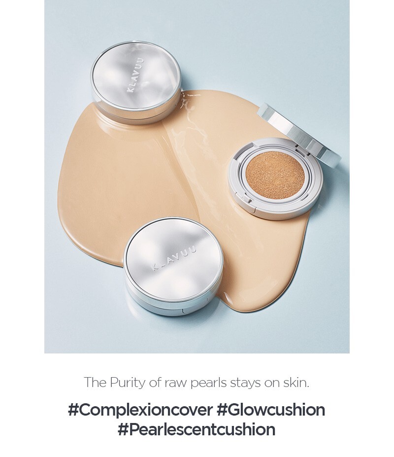 KLAVUU High Coverage Tension Cushion EX 12g #21 Light Beige K-Beauty ...