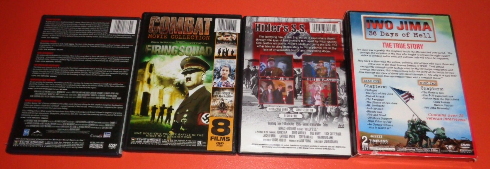 World War II DVD Lot of 5 Movie Collection Combat History | eBay