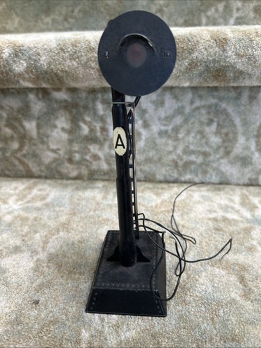 1952 Marx #434 Automatic Block Target Signal “O” Gauge Train. Untested ...