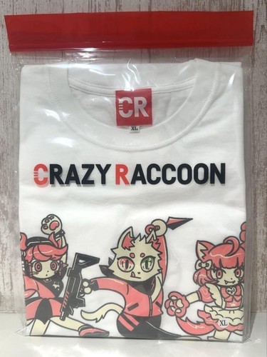 m30 Crazy Raccoon NYACCOON TShirt White XL Unisex New Fashion Top | eBay