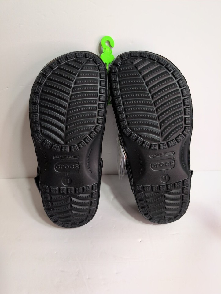 Crocs x Batman Batmobile Classic Black Clog Mens Size 11 | eBay