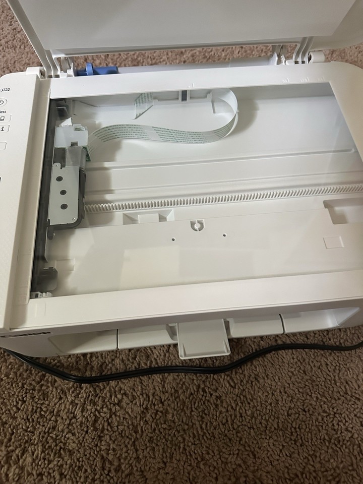 Canon PIXMA TS3722 Wireless All-in-One Home Printer with Scanner and ...