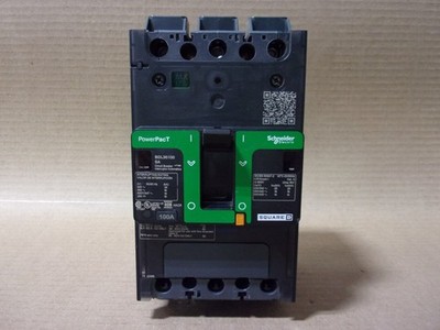 Square D BDL BDL36100 3 Pole 100 Amp 600v Circuit Breaker Powepact | eBay