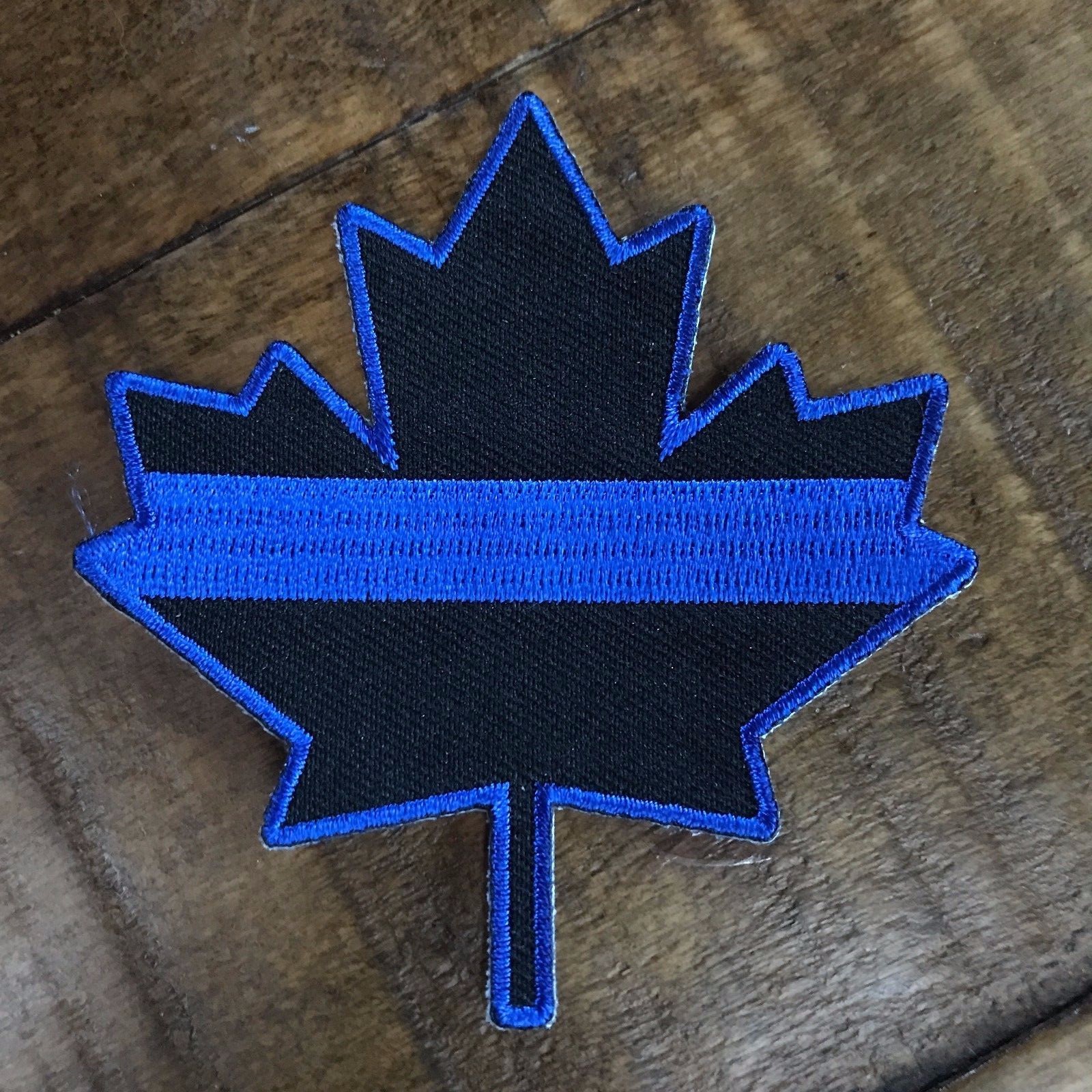 Thin Blue Line Canada Maple Leaf Patch | eBay