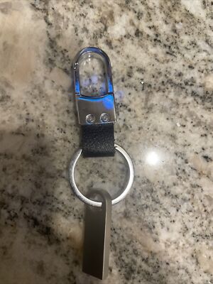 USB KEYCHAIN KEY DRIVE 3.0 4 GB KEY RING BLUE BRAND NEW ACCESSORY FLASH ...
