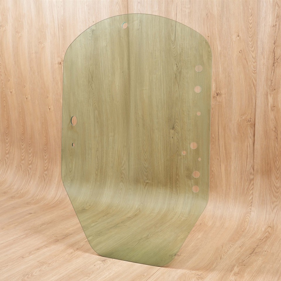 For John Deere Skid Steer & Track Loader D & E Series Clear Door Glass ...