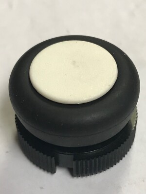 SCHNEIDER ELECTRIC XAC A9411 White Flush Head Rubber Booted Pushbutton ...
