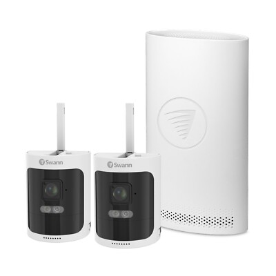 Swann NVK-600SD2 CCTV Kit 8 Channel NVR 64GB 2x Quad HD WiFi ...