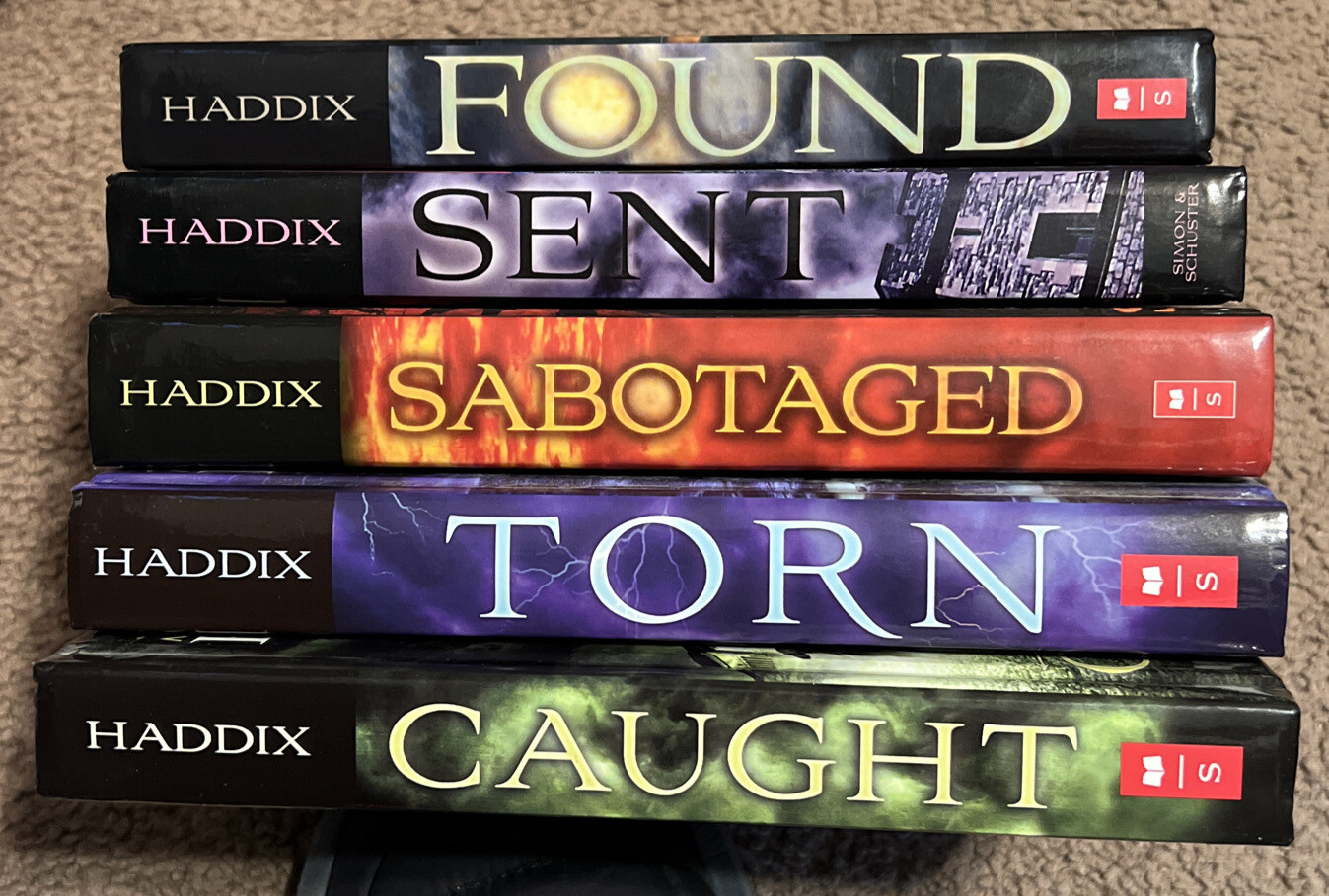 The Missing Found by Margaret Peterson Haddix Hardcover Book Set 1 2 3 ...