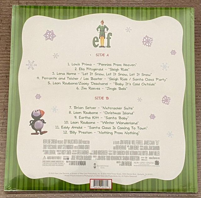 Elf Soundtrack by Various (LP Vinyl, 2021, WaterTower Music) for sale ...