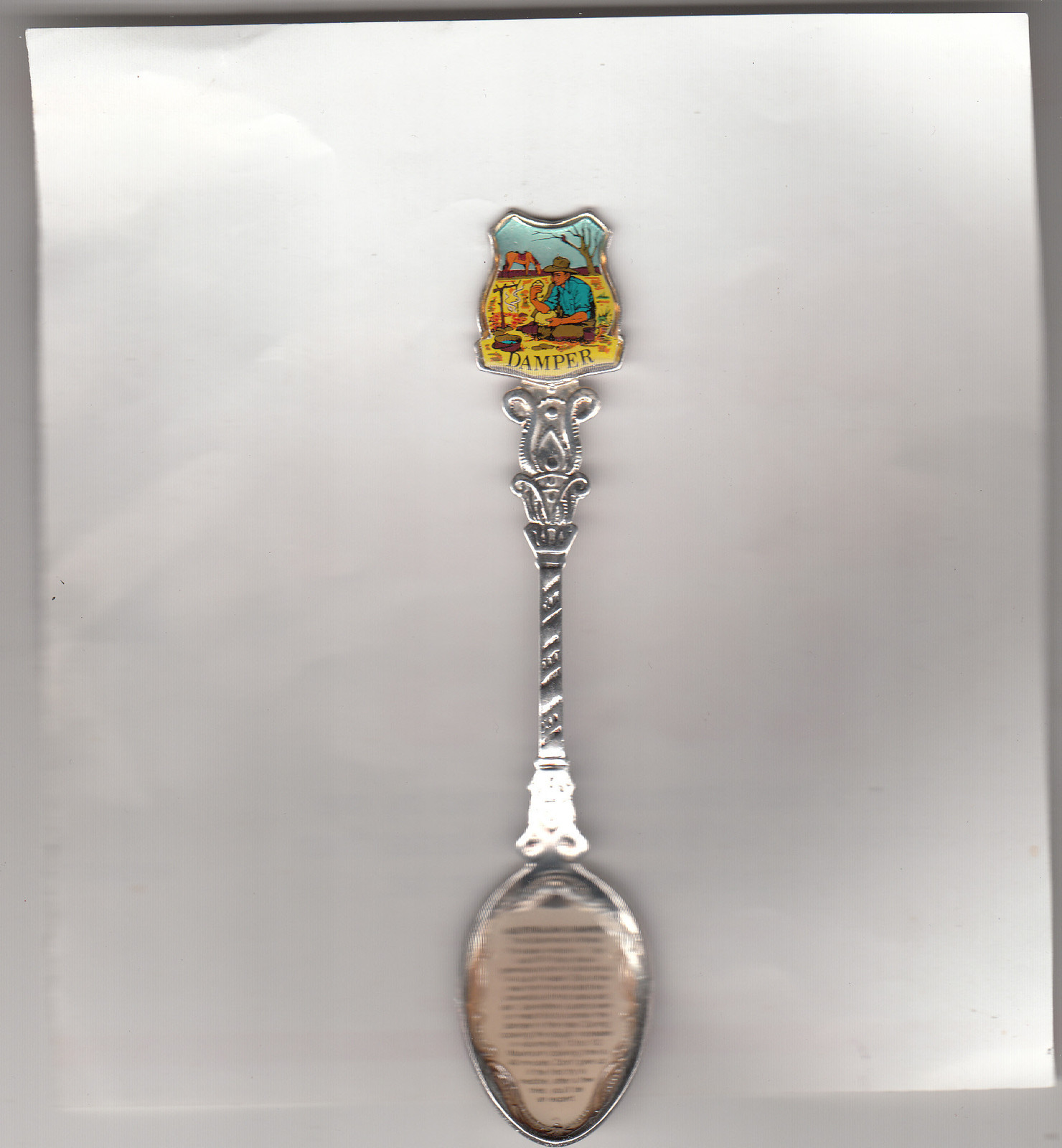 Australia-Waltzing Matilda Australia-[Ornate Splate 1970s Spoon ...