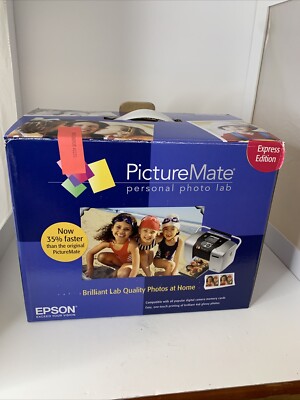 NEW Epson PictureMate Personal Photo Lab Inkjet Printer Open Box | eBay