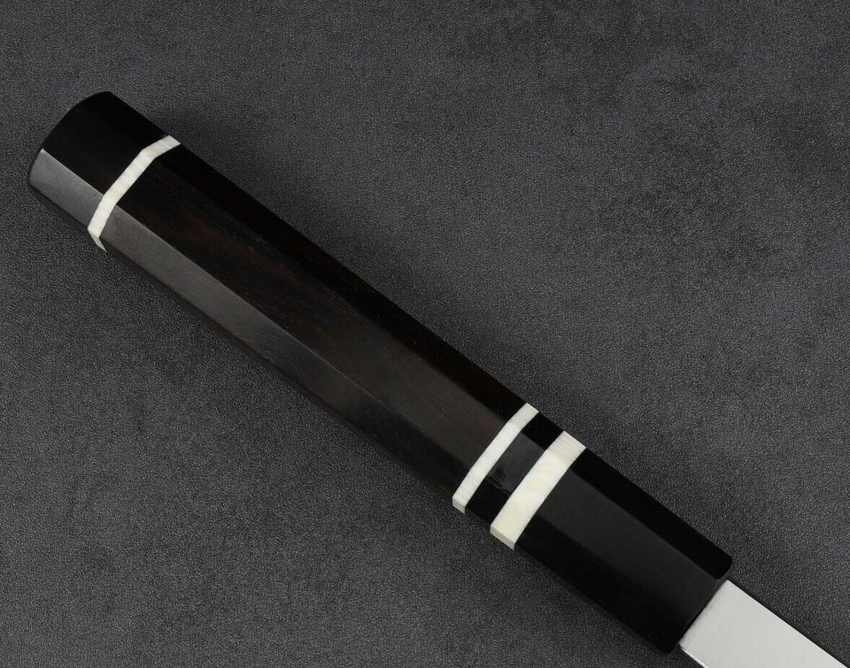 Yanagiba Japanese Sushi Sashimi Knife Blade length 270mm 10.6in Black ...