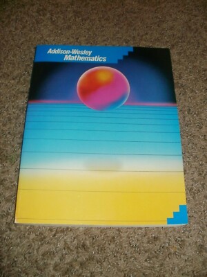 1991 Addison Wesley MATHEMATICS Math 1st Grade 1 Workbook Excellent | eBay