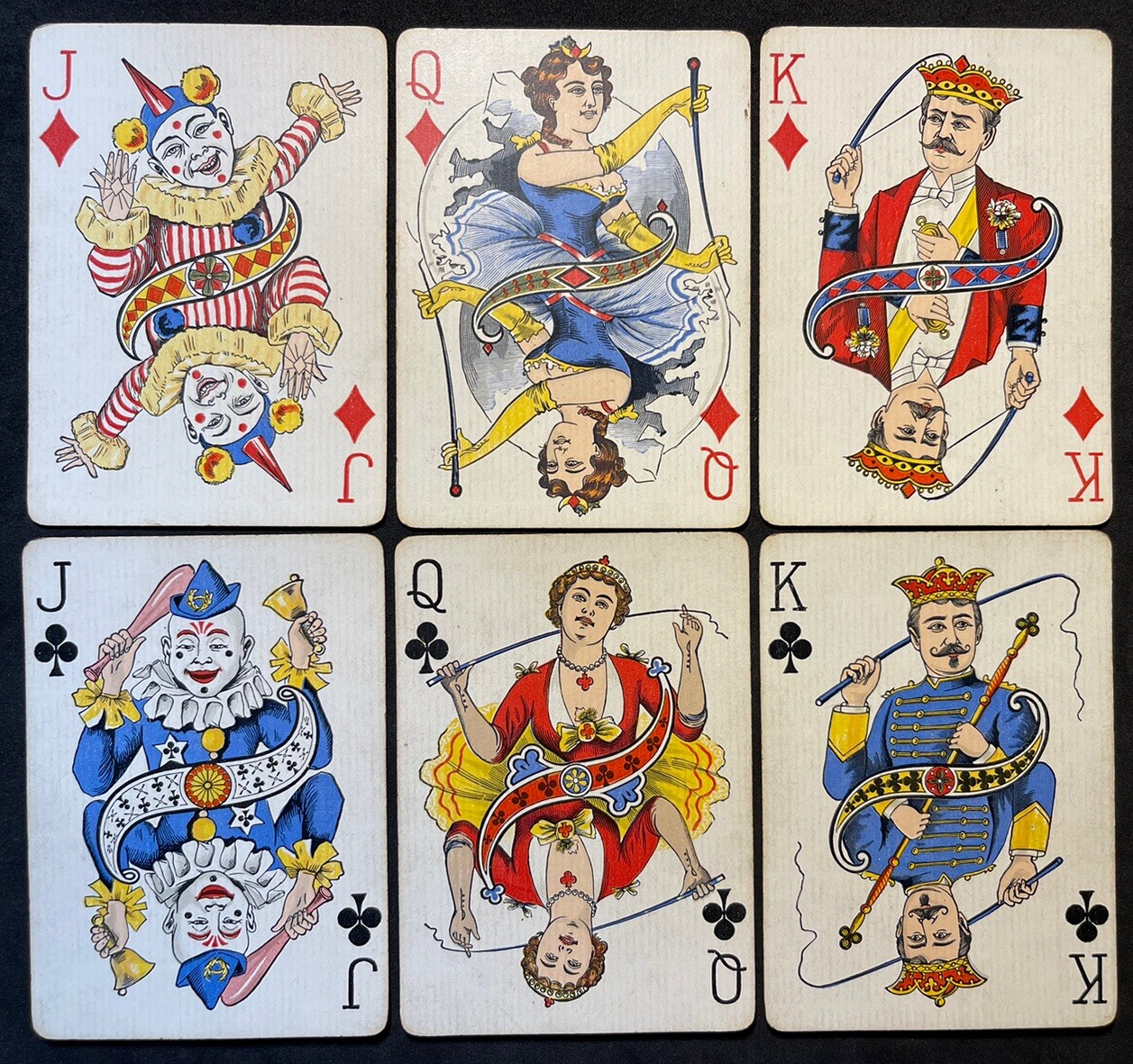 1896 USPCC American Original Antique Playing Cards Poker 52/52 Historic ...