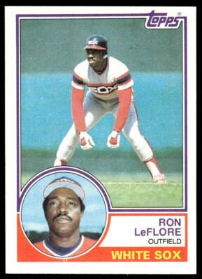 1983 Topps Baseball Card Ron LeFlore Chicago White Sox #560 | eBay