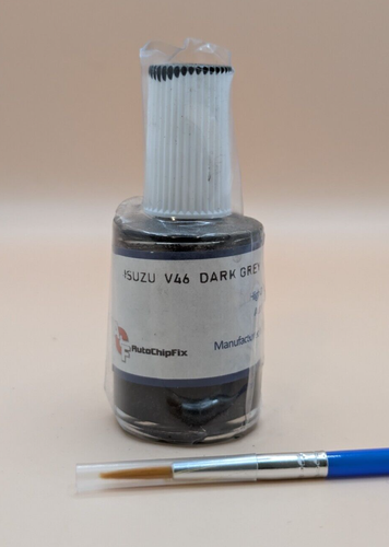 For Isuzu Code V46 DARK GREY Touch Up Paint +Free Fine Tip Brush | eBay ...