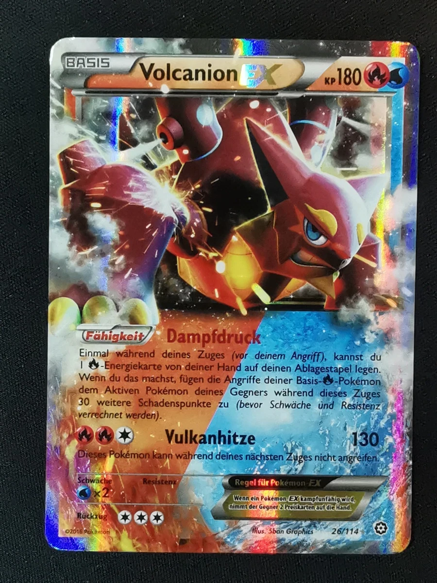Pokemon Karte Volcanion