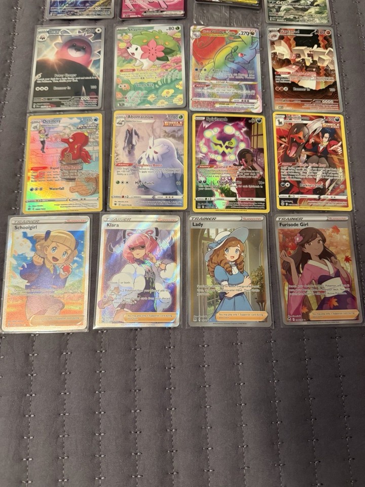 Pokemon TCG Mixed Card Lot FA IR TG Trainers Mew Charizard | eBay
