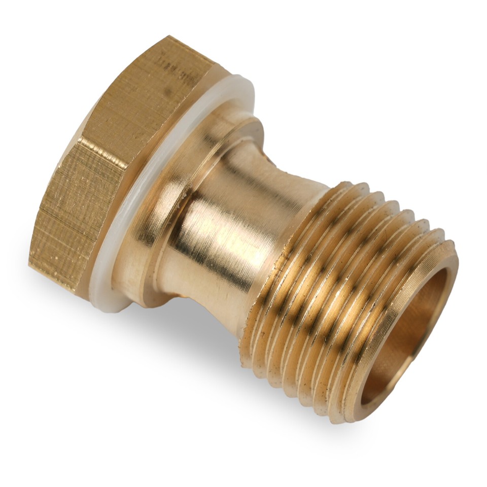 Banjo Fuel 3/8" Inlet Fitting 8089 For Edelbrock Square-Bore ...