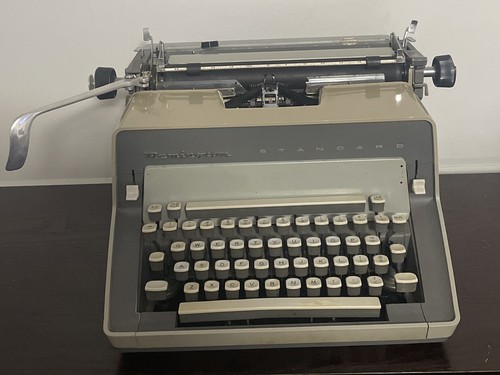 REMINGTON Standard Typewriter Tan, None Of The Keys Stick Will Need A ...