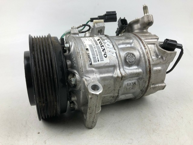 AC Compressor Without Hybrid ID 36010255 Fits 16-18 Volvo Xc90 ID ...