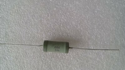 5 x Metalloxid-Schichtwiderstand/ Serie PO591 - 68 kOhm - 4 W - 5% ...