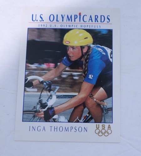 1992 Impel U.S. Olympic Hopefuls Multi-Sport Card #34 Inga Thompson ...