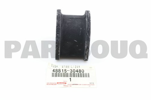 4881530480 Genuine Toyota BUSH, FRONT STABILIZER BAR, NO.1 48815-30480 ...