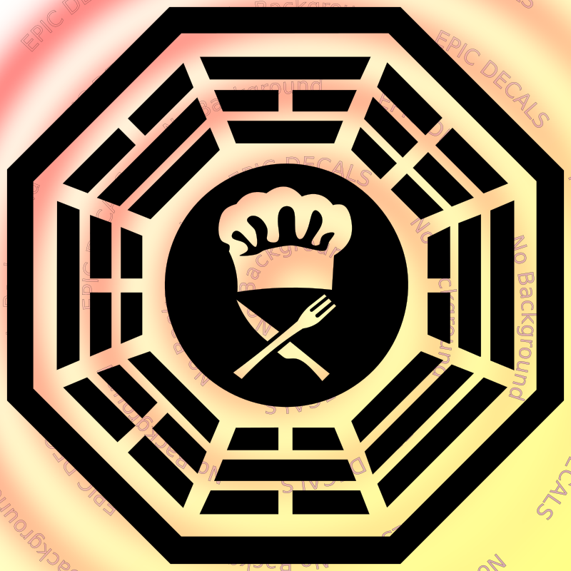 Assorted Lost Dharma Initiative Decal / Sticker Window Car Truck Laptop ...