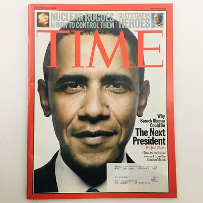 Time Magazine October 23 2006 Barack Obama Next President | eBay