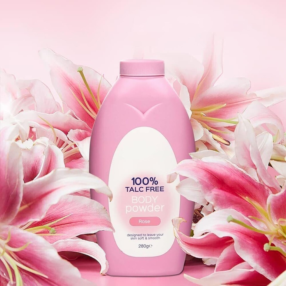 2X Cotton Tree Talcum Free Body Powder 280g Lavender & Rose Assorted ...