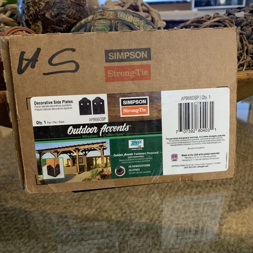 Simpson Strong Tie APB66DSP Outdoor Accents Mission Collection ZMAX ...